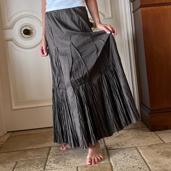 Gianni Bini | Skirts | Gianni Bini Brown Maxi Skirt Medium | Poshmark
